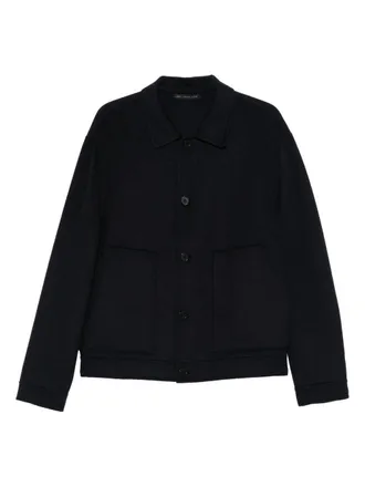 low brand Mens Wool Jacket Blue
