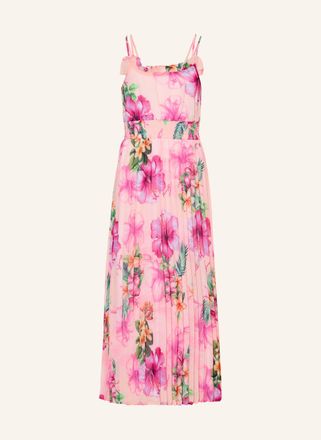 Guess Plisseekleid Mit R&uuml;schen pink