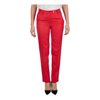 Kiton Femme, Pantalons, Rouge, Taille: 36 FR Pantalon en Triac&eacute;tate et Polyester