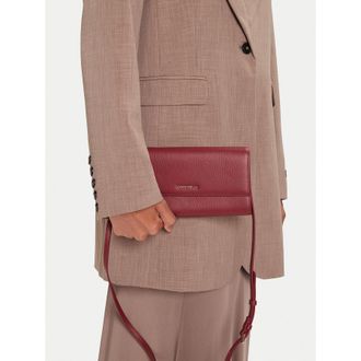 Coccinelle Handtasche Coccinelle Mw5 Metallic Soft E2 MW5 18 27 01 Dunkelrot