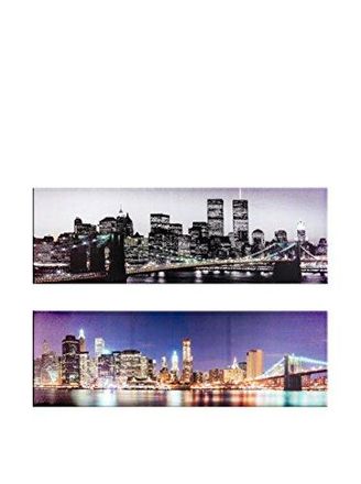 Vical Home Leinwandbild 2er Set New York