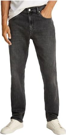 Calvin Klein Jeans Slim Straight Slim Mens, Denim (Denim Black), 31W / 30L