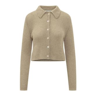 Our Legacy Mazzy Polo - - Knitwear - Damen - Gr&uuml;n - M