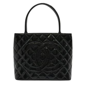 Chanel Pre-owned Vintage Leder Handtasche - - Pre-owned - Damen - Schwarzk - ONE SIZE