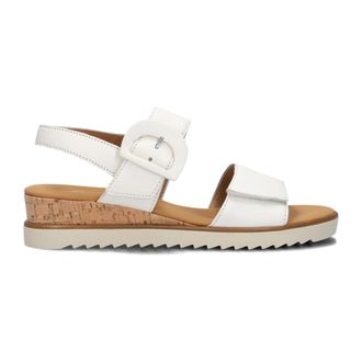 Gabor Elegante Keilsandalen - - Shoes - Damen - Wei&szlig; - 40 1/2 EU