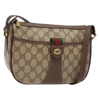 Gucci Pre-owned Toile sacs-gucci - Femme - Pre-owned - Beige - Taille: ONE Size