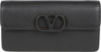 Valentino Garavani Femme, Accessoires, Noir, Taille: ONE Size VLogo Signature Wallet on Chain