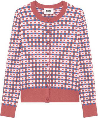 Alpha Studio Femme, Pulls, Multicolore, Taille: 42 FR Cardigan
