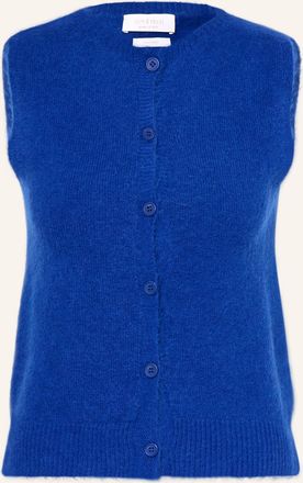 Rich & Royal Strickweste blau