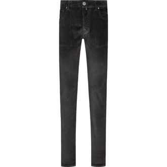 Jacob Cohen Cordhosen im Regular Slim Fit - - Jeans - Herren - Grau - W32