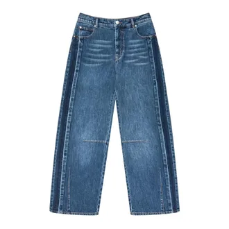 Munthe Femme, Jeans, Bleu, Taille: 42 FR Jean droit