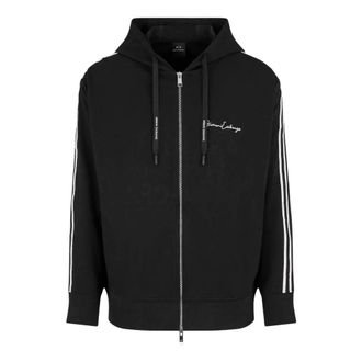 A|X Armani Exchange Homme, Sweatshirts et sweats &agrave; capuche, Noir, Taille: 2XL SweaT-shirt z zippeur int&eacute;gral