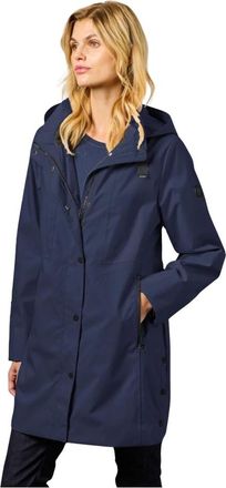 Junge Femme, Manteaux, Bleu, Taille: 48 FR Vestes L&eacute;g&egrave;res