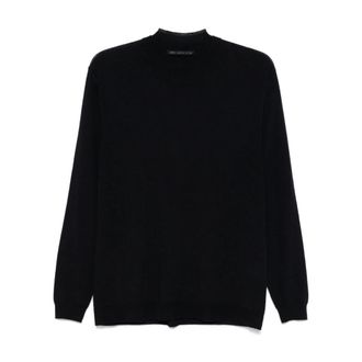 low brand Rundhals-Strickpullover - - Knitwear - Herren - Blau - 2XL