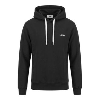 Autry Embroidered Logo Hoodie - - Sweatshirts & Hoodies - Herren - Schwarzk - L