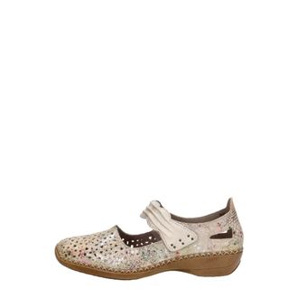 Rieker Damen, Schuhe, Beige, 41 EUGr&ouml;&szlig;e