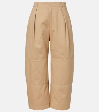 Loewe Cropped-Hose aus Baumwolle