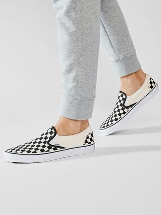 Vans Sneakers aus Stoff Vans Classic Slip-On VN000EYEBWW1 &Eacute;cru