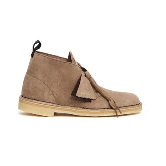 Clarks Beiger Wildleder Desert Boot - - Shoes - Herren - Beige - 45 EU