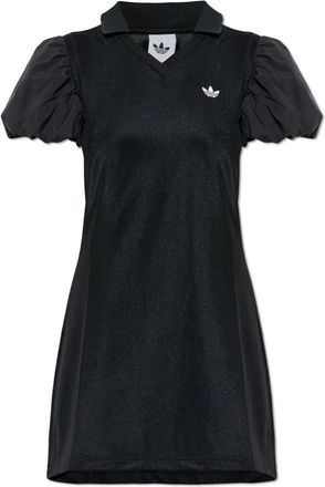 adidas Femme, Robes, Noir, Taille: 42 FR Dress With Balloon Sleeves