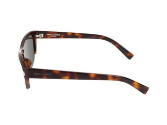 Saint Laurent Womens Sl Sunglasses Tortoiseshell Acetate