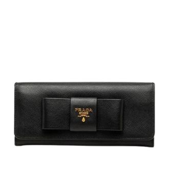 Prada Pre-owned Vintage Long Wallet - - Pre-owned - Damen - Schwarzk - ONE SIZE