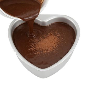 Generico Kuchenformen zum Backen, Antihaft-Aluminiumdosen in Herzform, langlebiges K&uuml;chenwerkzeug, perfekt f&uuml;r K&auml;sekuchen, Muffin, Dessert, Valentinstag, Hochz