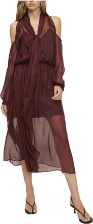 Isabelle Blanche Femme, Robes, Rouge, Taille: 40 FR Is26Ss-A164T026509