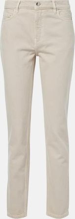 Toteme Low-Rise Tapered Jeans