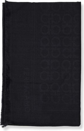 Ferragamo Homme, Accessoires, Noir, Taille: ONE Size Stola Gancini