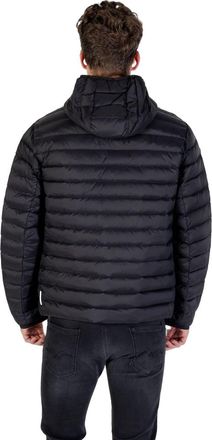 A|X Armani Exchange Quilted Polyamide Down Jacket - Black