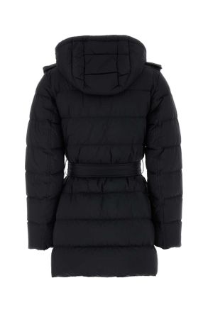 Burberry Womens Midnight Blue Nylon Down Jacket Black Giubbini