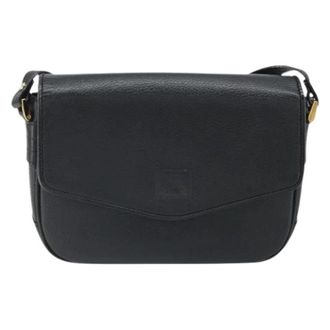 Burberry Pre-owned Flap Umh&auml;ngetasche - - Pre-owned - Damen - Schwarzk - ONE SIZE