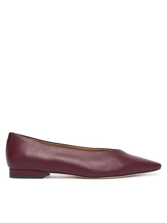 Lauren Ralph Lauren Ballerinas Audri 802P18411006 Dunkelrot