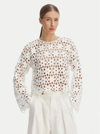 Michael Kors Bluse MS651ZMKNE Wei&szlig; Regular Fit
