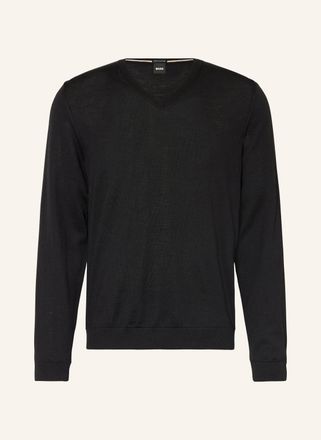 HUGO BOSS Pullover Melba schwarz