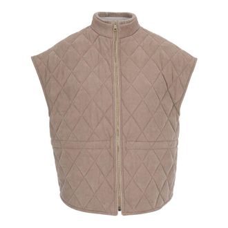 Fabiana Filippi Gilets - Femme - Vestes - Beige - Taille: 34 FR