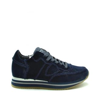Philippe Model Low Top Marineblaue Sportschuhe - - Shoes - Damen - Blau - 35 EU