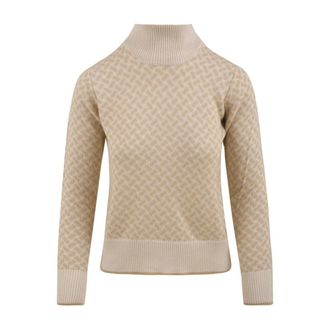 Drumohr Sand Pullover - - Knitwear - Damen - Beige - S