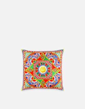 Dolce & Gabbana Duchess Cotton Cushion Small - Kleine Kissen Mehrfarbig Onesize