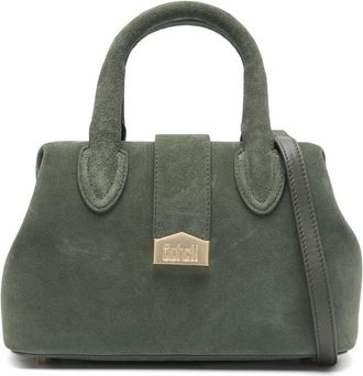Schell Suede Top-handles Tote Bag