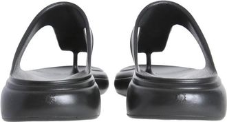 Stuart Weitzman T-Strap Slide Sandal - Black