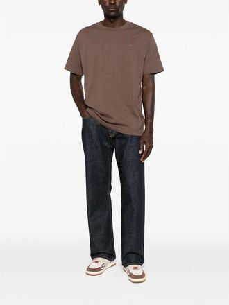 New Balance Logo Detail T-Shirt - Brown