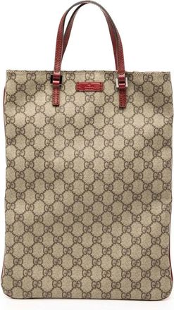 Gucci Shopper - GG Supreme Tote - Gr. unisize - in Braun - f&uuml;r Damen