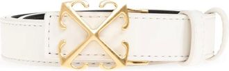 Off-white Femme, Accessoires, Beige, Taille: 85 CM Ceinture en cuir