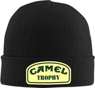 Generic Chapeau dHomme, Logo troph&eacute;e en Texte Vert Hommes, Femmes Unisex Chapeau tricot&eacute;, Bonnet, Bonnet, Hiver Chaud Thermique pour No&euml;l en Plein air