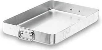 Lacor 20560A Bratpfanne mit Abfallen Griffen 60 cm