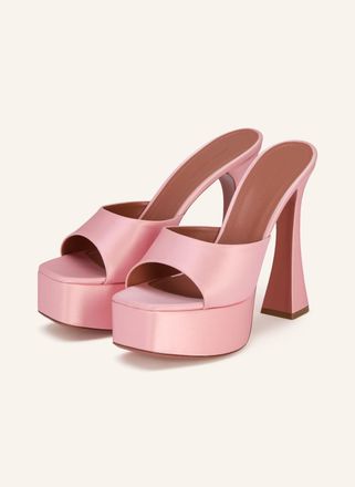 Amina Muaddi Amina Muaddi Plateau-Mules Dalida rosa