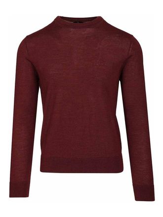 Etro Pull Col Rond - Rouge Brun