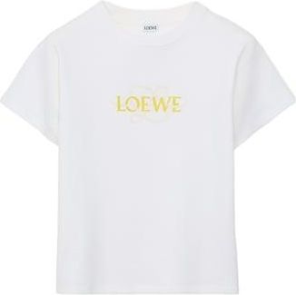 Loewe T-shirt classique en coton m&eacute;lang&eacute;